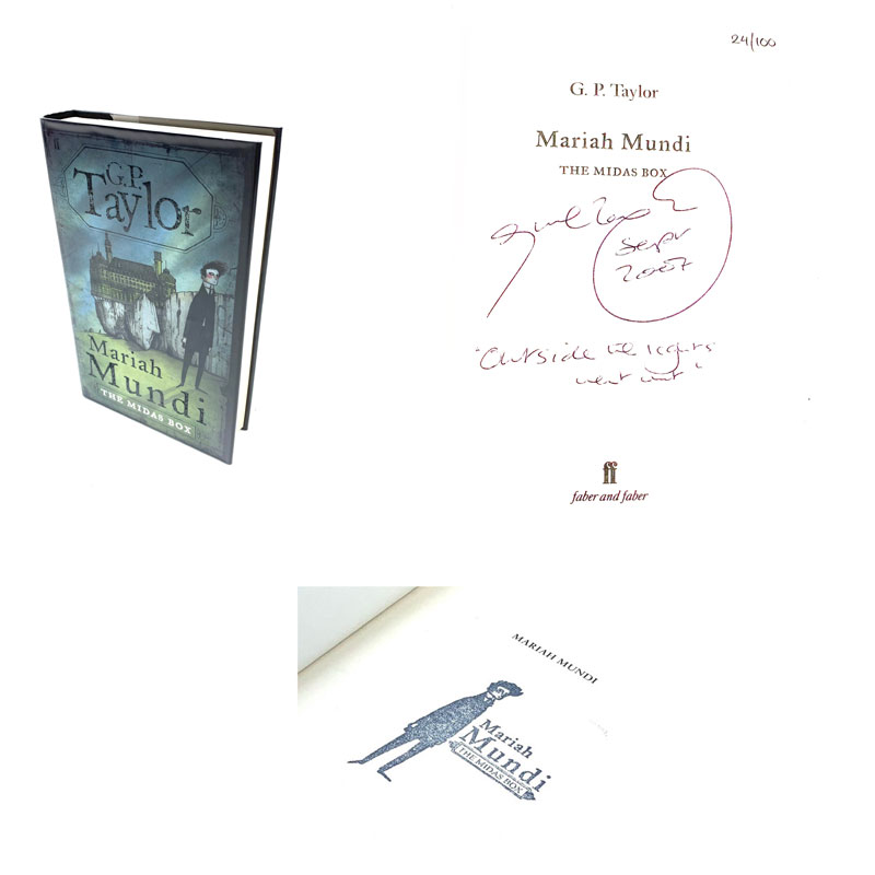 Mariah Mundi (Midas Box) By G P Taylor Rare Signed Stamped Limited ...