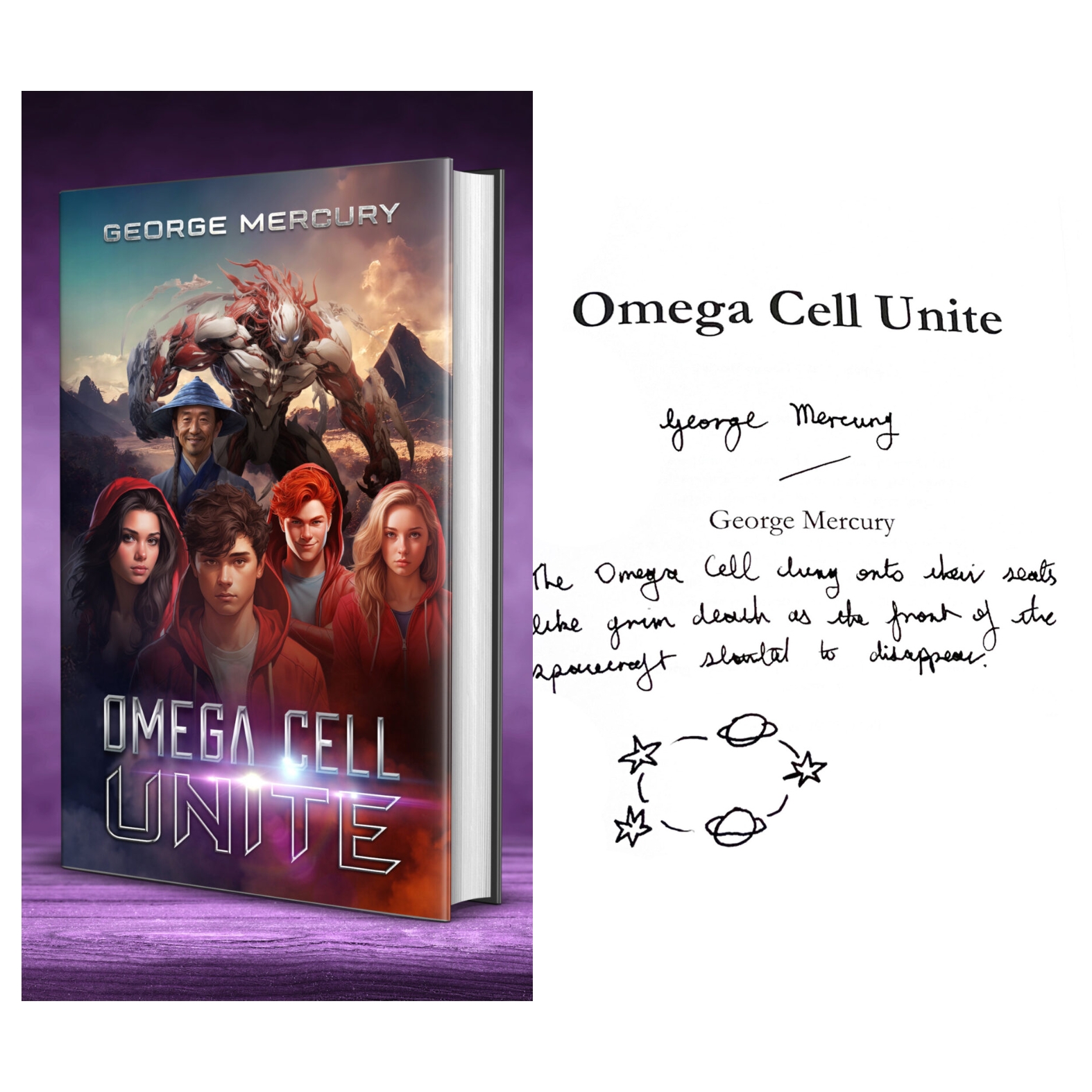 Omega Cell Unite by George Mercury (Stars and Planets Signed Limited ...